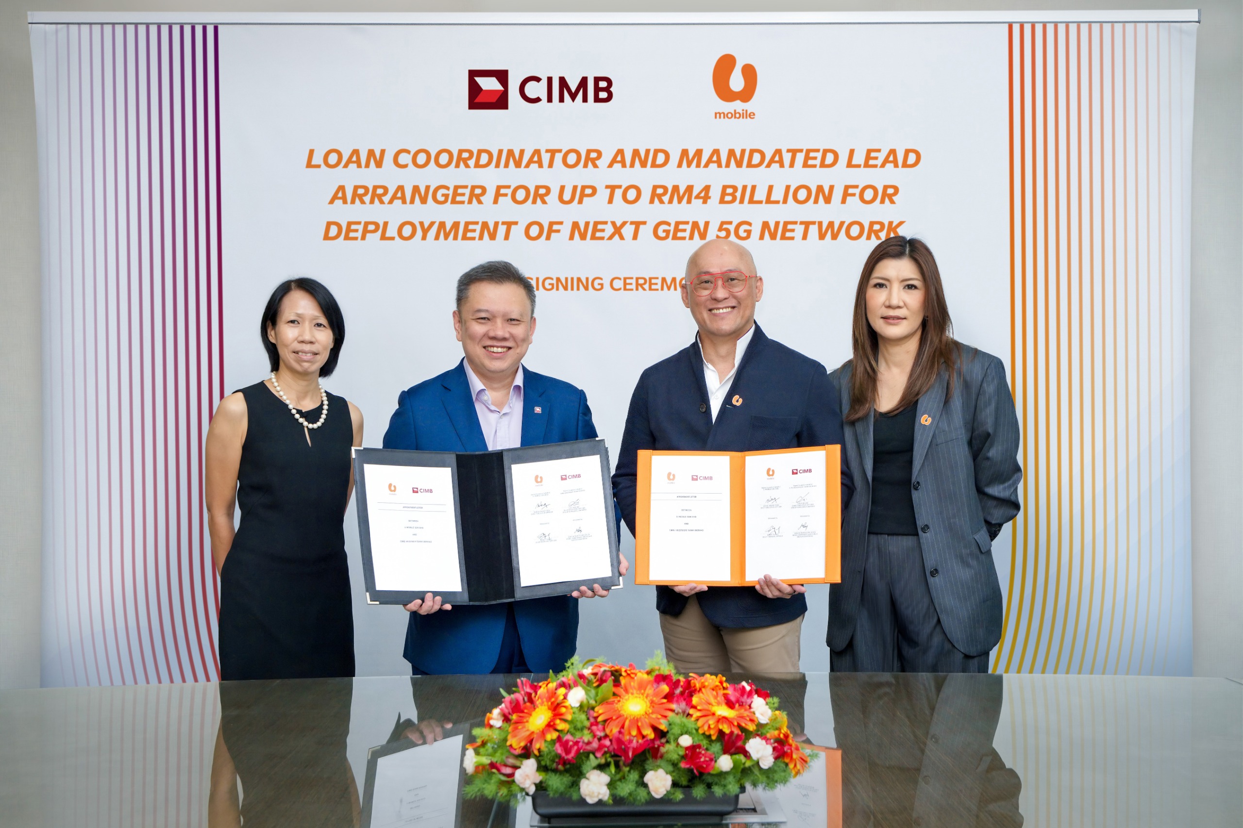 U Mobile Appoints CIMB as the Loan Coordinator and Mandated Lead Arranger for Up to RM4.0 ...